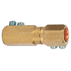 1 Set Welding Cable Connector, 250A Dinse35 Quick Disconnects, Welder Wire Extension Plug Socket for 25-35mm² (2-3AWG) Cable