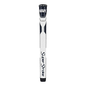 SuperStroke Military Traxion Tour Golf Club Grip, Navy (Standard) | Improves Feedback and Tackiness | Reduces Taper to Minimize Grip Pressure | Polyurethane Outer Layer, Multi Team Color, TS446152