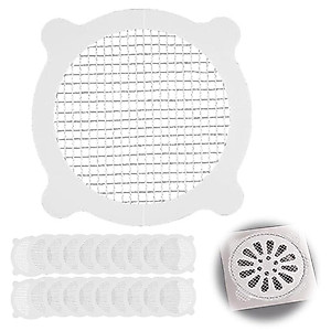 Disposable Shower Drain Hair Catchers,2024 Newest Disposable Filter Patches,Bathtub Drain Hair Catchers,for Shower Kitchen Bathroom,Kitchen Filter Strainer Stopper Disposable Drain Cover
