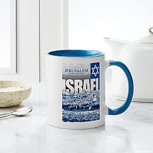CafePress Jerusalem, Israel Mug Ceramic Coffee Mug, Tea Cup 11 oz