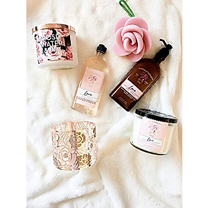 White Barn Bath & Body Works Ballerina Rose Large 3-Wick Scented Candle 14.5 oz