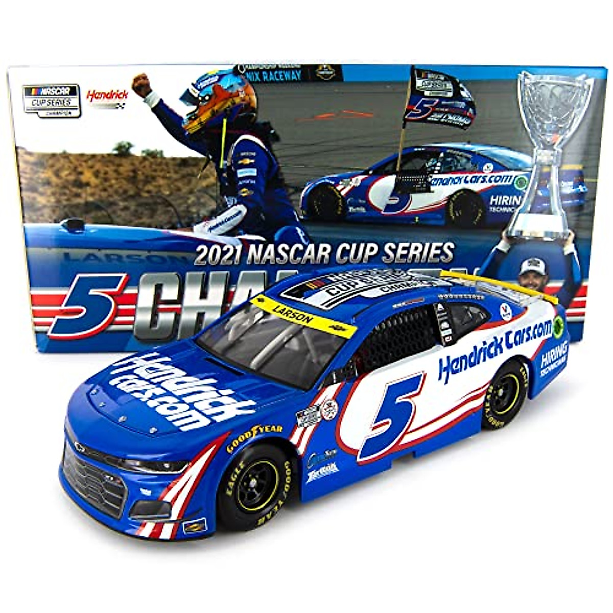 Lionel Racing K Larson 1/24 HO HENDRICKCARS.COM Champion 21 Camaro ZL1, Multicolor