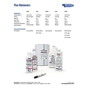 MG Chemicals 4140A Flux Remover for PC Boards, 1 Quart Bottle