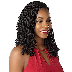 Sensationnel Lulutress Synthetic Crochet Braid - 3X KINKY TWIST 12" (SM1B/BG)