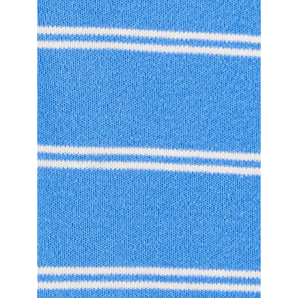 Simple Joys by Carter's Baby Boys' 2-Pack Cotton Sleep and Play, Blue Stripe/White Sharks, 3-6 Months