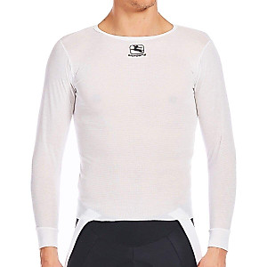 Giordana Dri-Release Long Sleeve Base Layer, White, 3XL