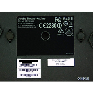 Aruba IAP-335-US Instant Access Point JW825A (802.11ac Wave 2, 2.4GHz/5GHz Dual-Band, Bluetooth Low Energy, POE) (Renewed)