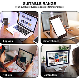 Mobestech 10Pcs Laptop Camera Cover Marble Pattern Slide Laptop Webcam Cover Slide Web Cam Privacy Cover Camera Sticker for Laptop, PC, and More Accessories