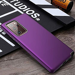 WeLoveCase for Galaxy Note 20 Ultra Case, Cover 3 in 1 Full Body Heavy Duty Protection Hybrid Shockproof TPU Bumper Protective Case for Samsung Galaxy Note 20 Ultra 6.9inch Purple