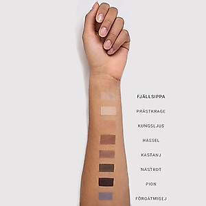 IDUN Minerals Single Eyeshadow, Fjallsippa - Highly Pigmented Intense Color - Highlighter, Shimmery/Illuminating Finish - 100% Vegan, Highly Purified, Safe for Sensitive Eyes - Champagne, 0.10 oz