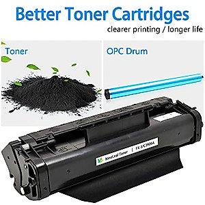 NineLeaf Compatible Toner Cartridge Replacement for Canon FX3 1557A002BA FAX L350 L4000 L6000 FaxPhone L80 ImageClass 1100 CFX-L4500IF 2060 4000 4500 6000L MultiPass L600 Laser Printer (1 Black)