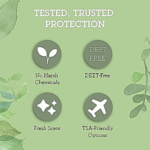 Quantum Health Buzz Away Extreme Insect Repellent DEET Free Cedarwood Lemongrass & Citronella Oil Outdoor Mosquito & Tick Bug Spray Powerful Plants Repel Bugs Off Your Skin, Safe for Kids - 8 Ounce