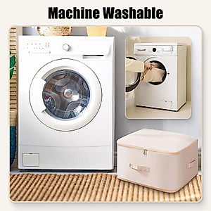 Space Saving Self Compression Organizer, Heavy Duty Moving Bags, Ultra Space Saving Storage Tote for Comforters, Clothes, Blankets, Bedding (Gray, L(21.2 * 16.5 * 11.8in))