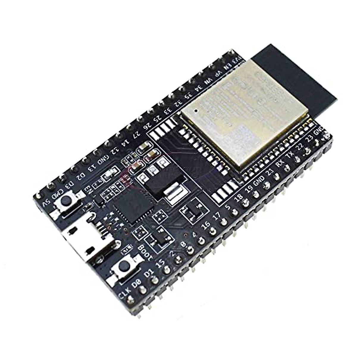 ESP32-DevKitC ESP32 floor boards mounted WROOM-32D WROOM-32U WROVER module (WROOM-32D black)