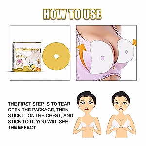 DYCECO Breast Enhancement Patch, Bozebi Breast Enhancement Patch, Fiitobeauty Breast Enhancement Upright Lifter Enlarger Patch, Natural Curves Breast Enhancement for Women (20pcs)