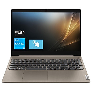 Lenovo Ideapad 3 Laptop, 15.6" HD Touchscreen, Intel Core i3-1115G4 Processor, 20GB DDR4 RAM, 1TB PCIe SSD, Webcam, HDMI, Bluetooth, Wi-Fi 6, Windows 11 Home, Almond