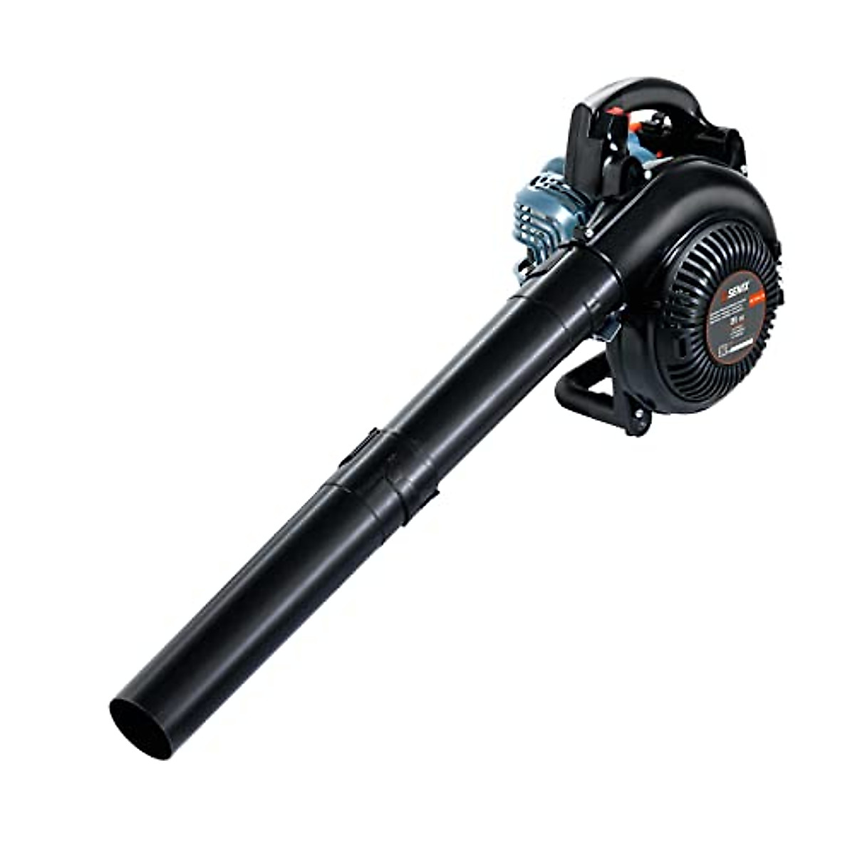 SENIX BLV4QL-M 31cc 4-Cycle Gas Powered Leaf Blower with Vac Kit, Blue