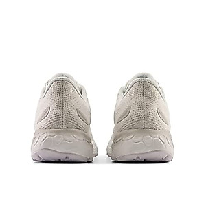 New Balance Women's Fresh Foam X 880 V13, White/Light Silver Metallic/Quartz Grey