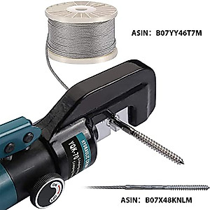 Steel DN Mate Hydraulic Crimping Tool/Hydraulic Crimper with Dies for Stainless Steel Cable Railing Hardware,Battery Cable Crimping Tool DC01