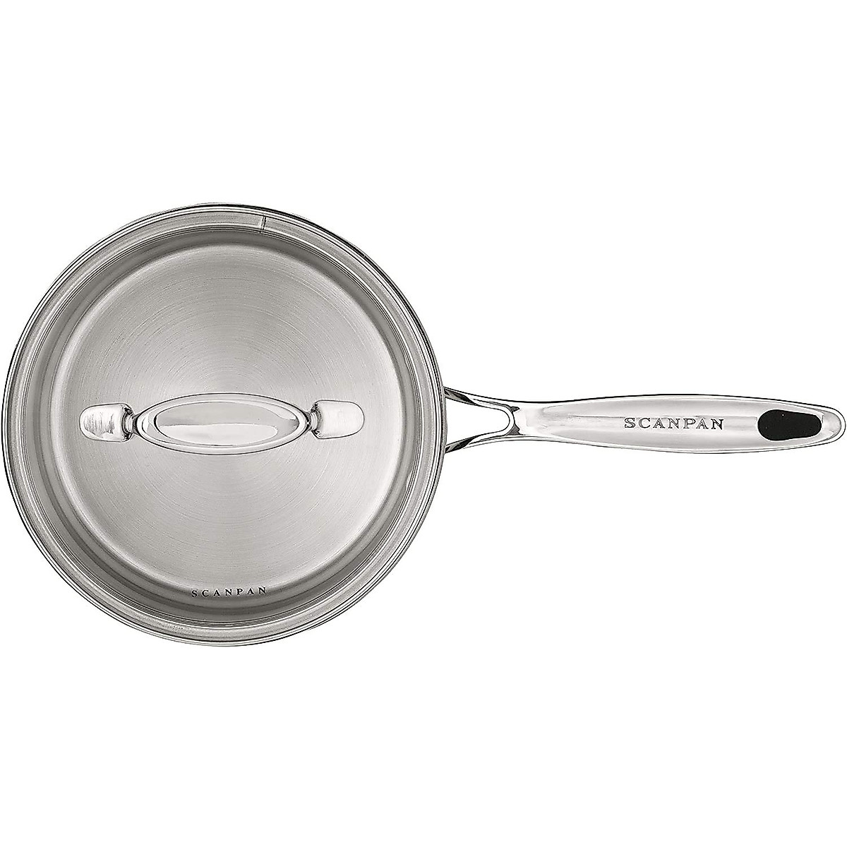 Scanpan Impact Saucepan, 3.5 Quart, Silver