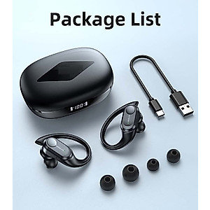 VL4 True Wireless Headset Bluetooth 5.3 Sport Super Bass Headphone CVC 8.0 Noise Reduction Ear Hook Earphone Earbuds Headset