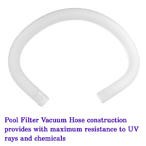 1.5" X 3ft Replacement Pool Skimmer Hose - Pool Hoses for Intex Above Ground Pools,Part NO.10531 & 25016