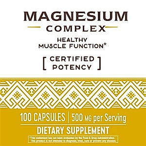 Nature's Way Magnesium Complex, Pack of 2