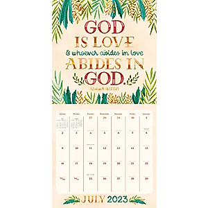 The Illustrated Bible Verses Wall Calendar 2023: Timeless Wise Words of the Bible