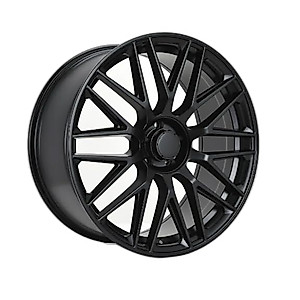New 22x11.5 inch Replacement Wheel Rim Gloss Black Compatible With Mercedes Benz 47MM 5x112 CB 66.6 One piece (1)