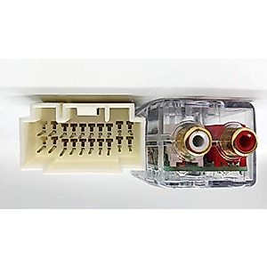 Factory Radio Amplifier Amp Sub Wire Harness + Inline Converter Interface Kit