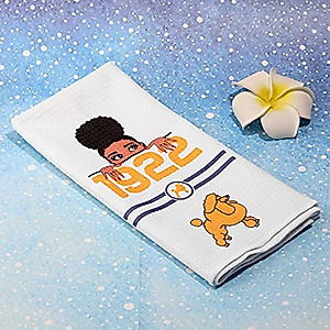 Generic MEIKIUP Sigma Gamma Rho Sorority Inspired Gift 1922 Paraphernalia Kitchen Towel SGRho Dish for Woman Housewarming (1922 Towel)