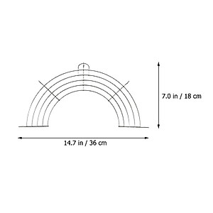 Hemoton Drain Rack Clothes Drying Rack Wok Griddle Grill Tool Wire Rack for Baking Sink Drying Rack Cooling Stainless Steel Drain Oil Rack Grill Rack Frying Oil Filter Rack Food Rack Fried