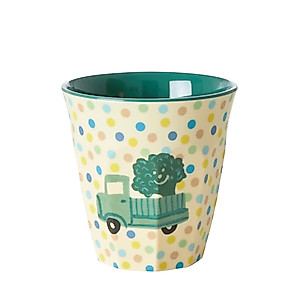Rice By Rice - Kids Car Designs | 6 piece cups set, BPA Free, Reusable, Lightweight, Food safe