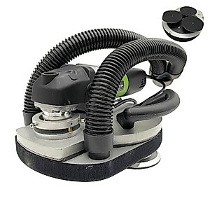 TECHTONGDA Triad Planetary Polisher Wet and Dry Grinder Manual Planetary Polishing Machine Concrete Marble Granite Stone Wet Grinder for Countertops Floors Walls Steps