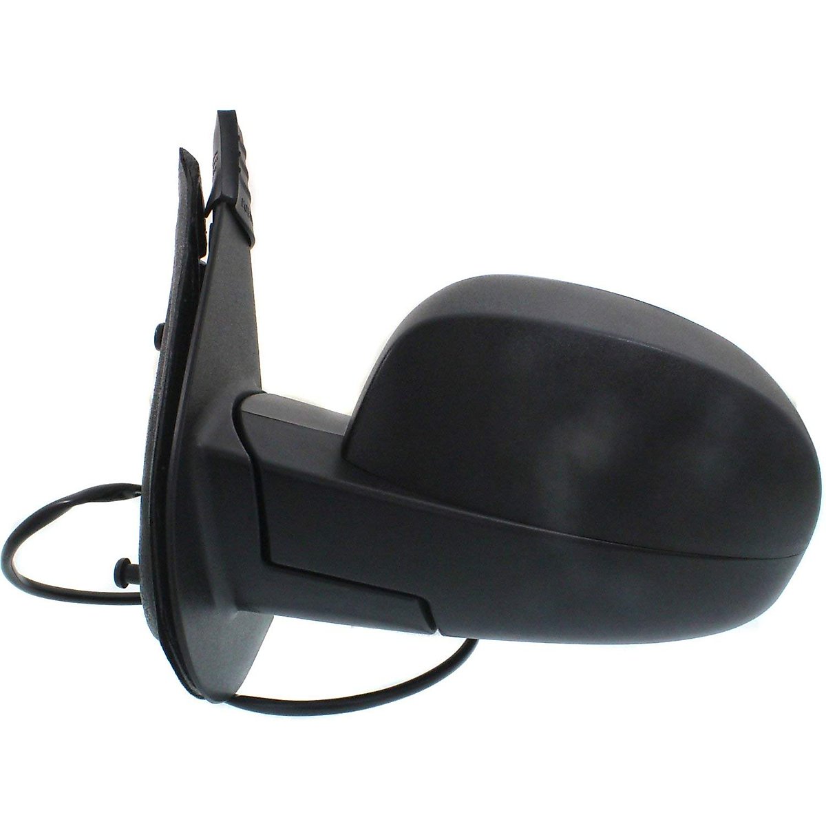 Kool Vue Left & Right Power Heated Mirrors Compatible With Chevrolet Silverado 1500 2007-2013 Manual Fold w/o Signal Light, Blind Spot, Memory, Puddle Lamp & Auto-Dimming Textured Crew Cab, New Body