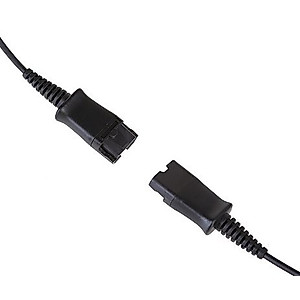 VoiceJoy Headset Adapter Cable Compatible with Plantronics and VoiceJoy Headsets - Connects to All Cisco 6000, 7800 and 8000 Series Phones and Also Models 7940 7941,26716-01 Cord