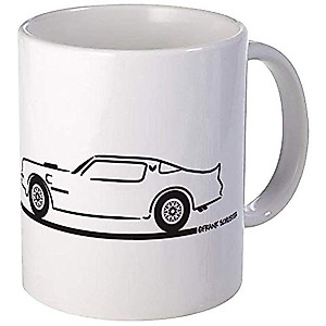 1977-79 Pontiac Trans Am Mug - Ceramic 11oz Coffee/Tea Cup Gift Stocking Stuffer