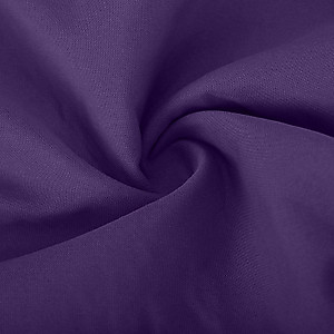 Your Orders Cargo Pants for Men Relaxed fit Hiking Joggers Sweatpants Casual Loose Cotton Drawstring Straight Pants with Pockets Men's Pants Elastic Waistband Jeans Purple 2X