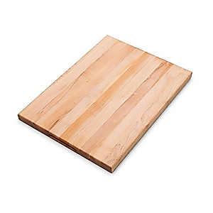 John Boos CB1054-1M2418150 Cutting Board, 24 Inches x 18 Inches x 1.5 Inches, Maple with Juice Groove