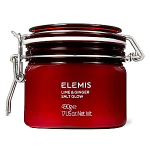 ELEMIS Lime and Ginger Salt Glow | Invigorating Mineral-Rich Salt Scrub Helps to Lock in Moisture and Exfoliates, Smoothes and Softens the Skin | 17 Ounce (Pack of 1)