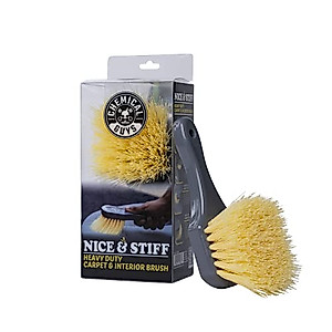 Chemical Guys ACCG02 Nice & Stiff Heavy Duty Carpet & Interior Detailing Brush