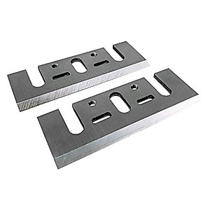 Makita 2 Piece - 3.25" HSS Planer Blades for 3.25" Planers - Fast Cutting for Hard Wood