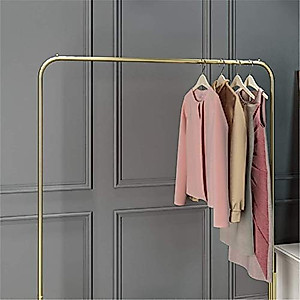 XYYXDD Iron Art Clothes Rail,Simplicity Vertical Clothing Rack Home Open Dress Jacket Display Stand Horizontal Bar Outdoor Suspension Hanging Rail/160 * 120Cm