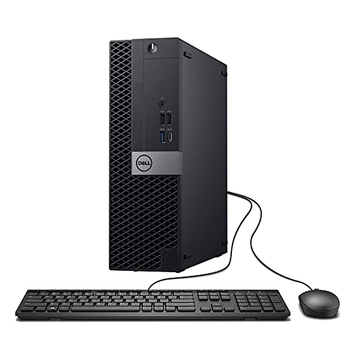 Dell OptiPlex 7050 Small Form Factor, Intel Core Quad i7 6700 up to 4.0 GHz, 16G DDR4, 1T SSD, 4K Support, WiFi, BT 4.0, DVDRW, DP, HDMI, Win 10 Pro 64-Multi-Language Support En/Sp/Fr(Renewed)