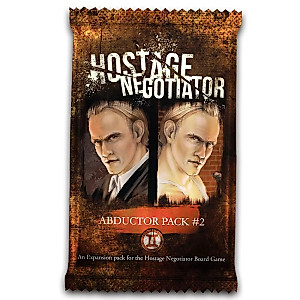 Van Ryder Games Hostage Negotiator Abductor Pack 2 – A Game Expansion 20 Minutes of Gameplay for 1 Player – for Teens and Adults Ages 15+ - English Version