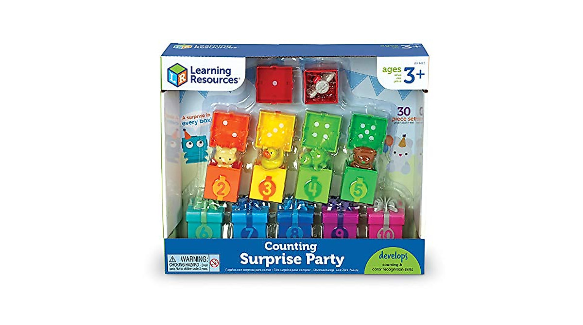 Learning Resources Counting Surprise Party for Kids 3+ | Fun & Educational