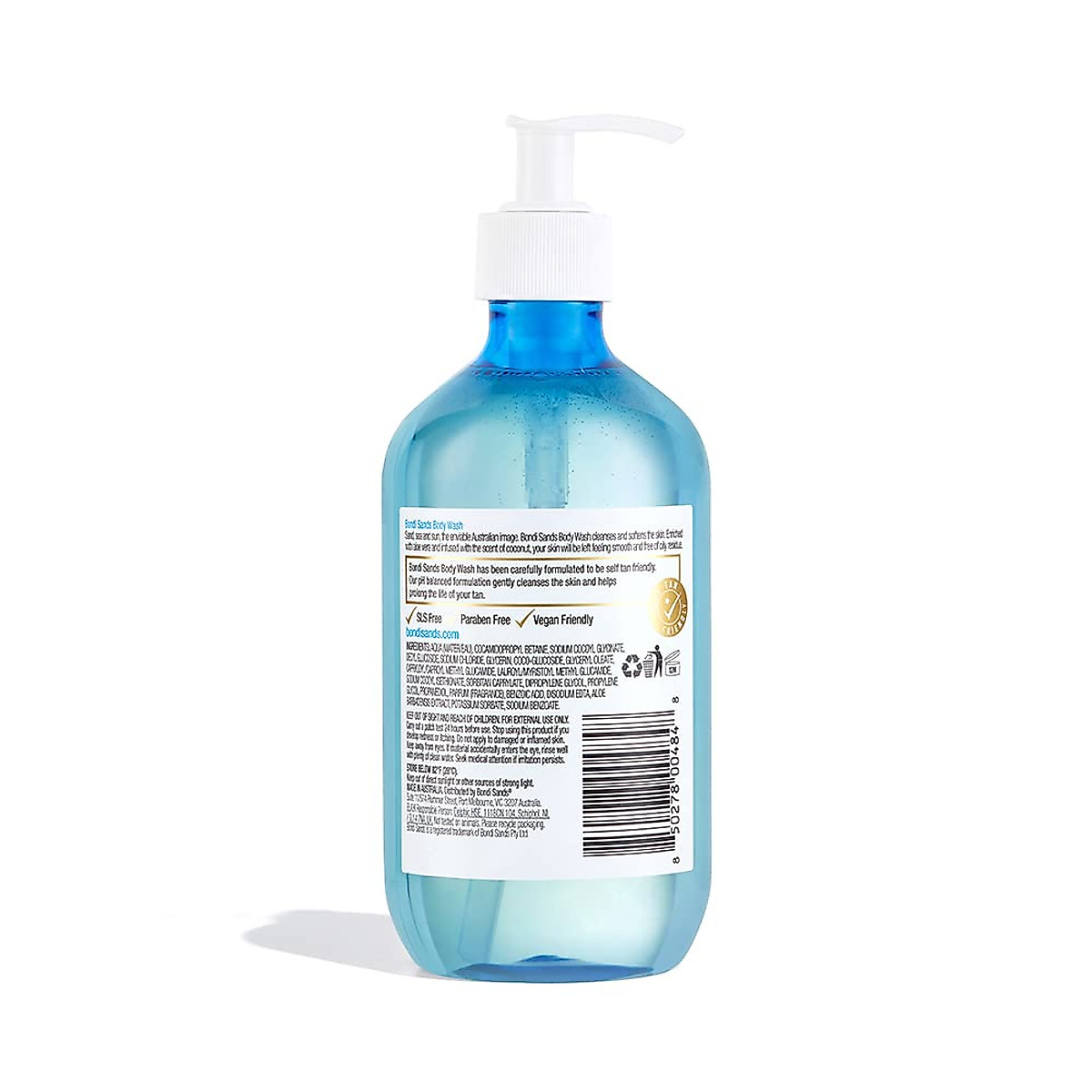 Bondi Sands Body Wash | pH Balanced Formula Helps Prolong Your Tan and Gently Cleanses + Softens with Aloe Vera and Coconut | 17 Oz/500 mL…