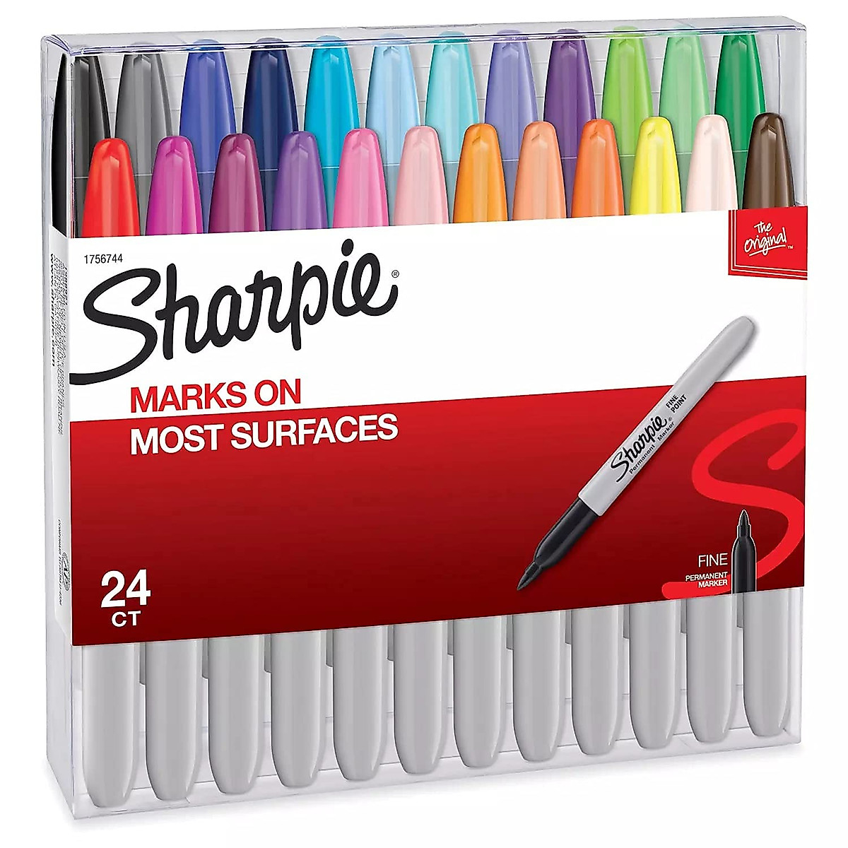 Sharpie Permanent Markers - 24 Assorted Colors
