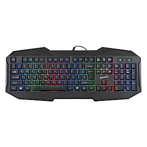 Supersonic SC-440GK 4 in 1 RGB Color Gaming Kit USB Gaming Keyboard, 6D Glowing Mouse, Mouse Pad and Headset Gaming Bundle for Gamer/Computer PC Game/PS4/PS5/XBox -Stylish & Durable Design