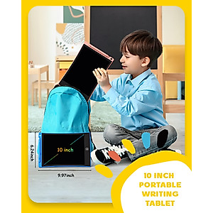 bravokids LCD Writing Tablet Doodle Board 10 Inch, 10 inch Colorful Doodle Board 2 Pack